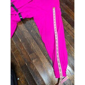 Ronnie Heller | Dresses | Vintage Hot Pink Belted Shirt Dress Ronnie ...